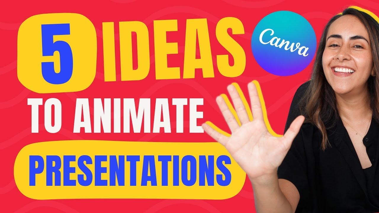 How to Make Animated Presentations That Impress in Canva - YouTube