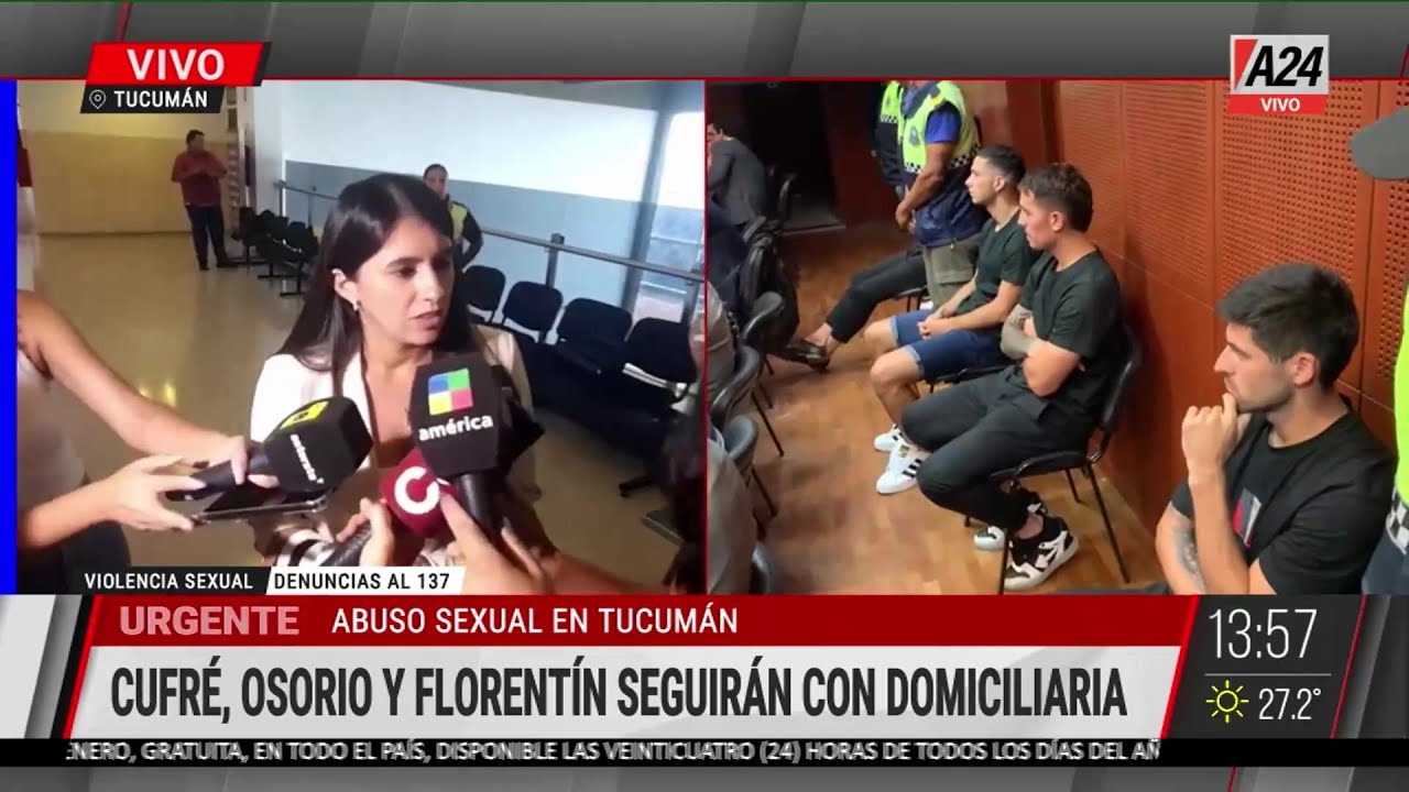 🚨 ABUSO EN VÉLEZ: Cufré, osorio y Florentín seguirán con domiciliaria ...