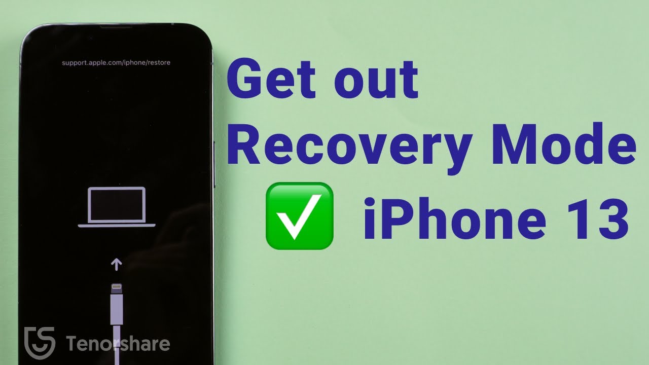 2021 The Best 3 Methods Get out of Recovery Mode on iPhone 13 - YouTube