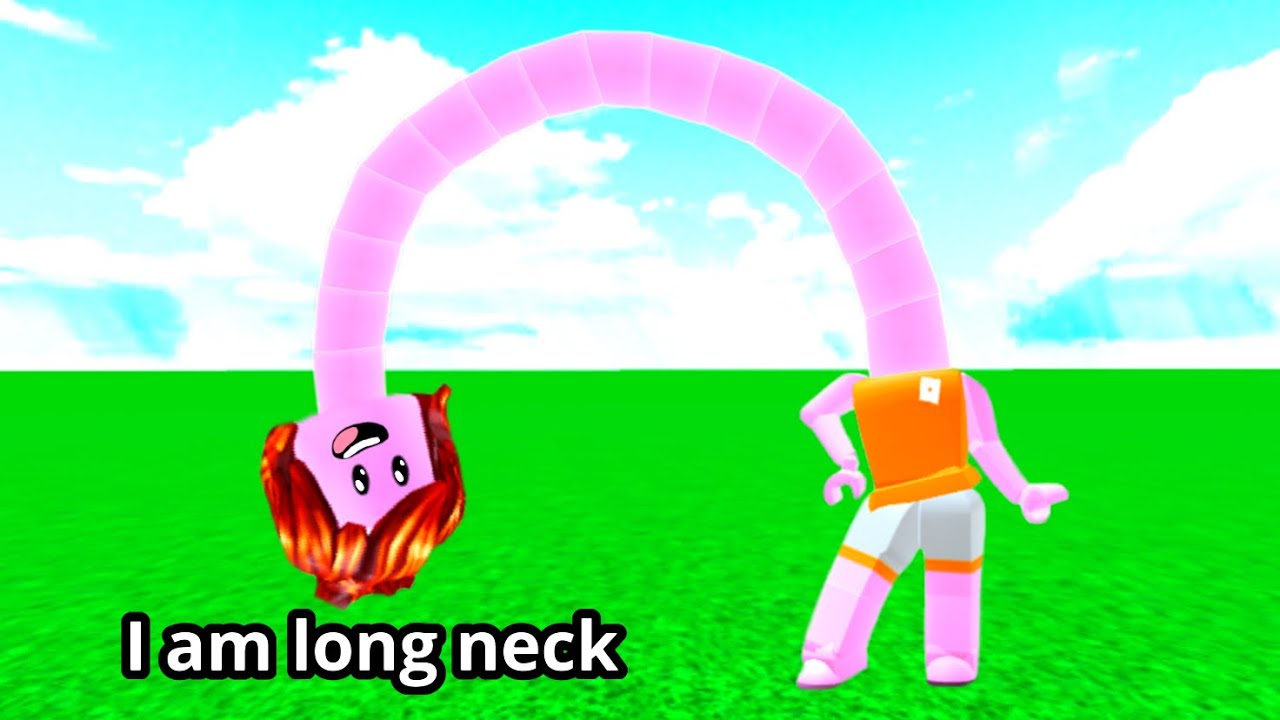 Roblox long neck testing… - YouTube