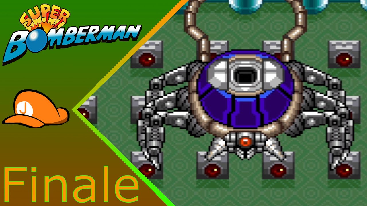 Super Bomberman - Playthrough Finale | Robot Tournament Grounds ...