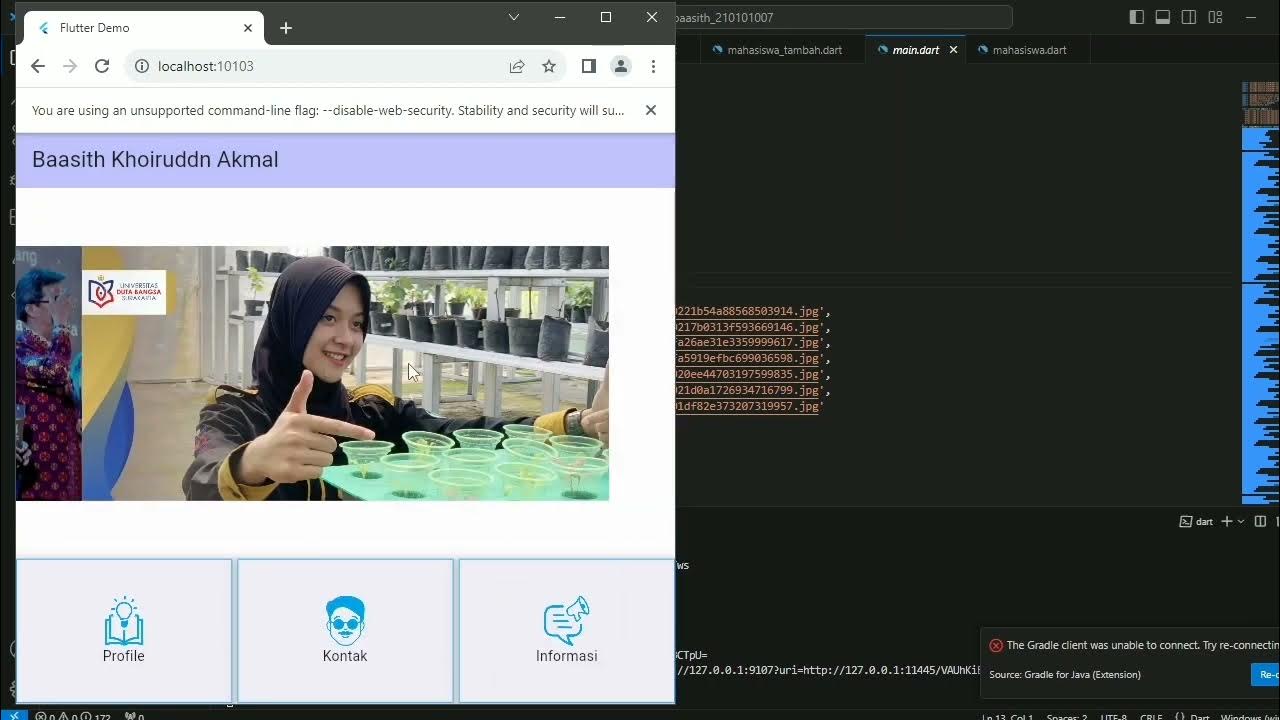 UAS Pemrograman Perangkat Berherak. || App Flutter - YouTube