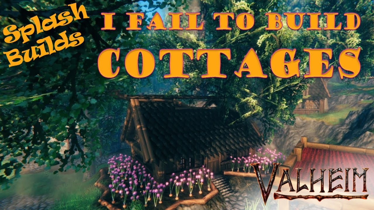 Let's build an entire village in Valheim - Vanilla build guide and ...