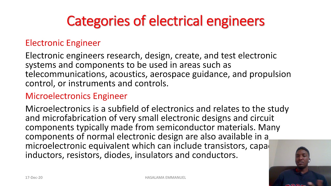 WHAT IS ELECTRICAL ENGINNERING - YouTube