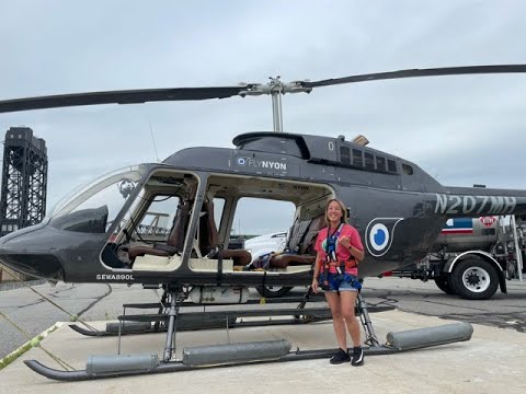 FLY NYON helicopter flight in NYC| TRAVEL VLOG JUNE 2021 - YouTube