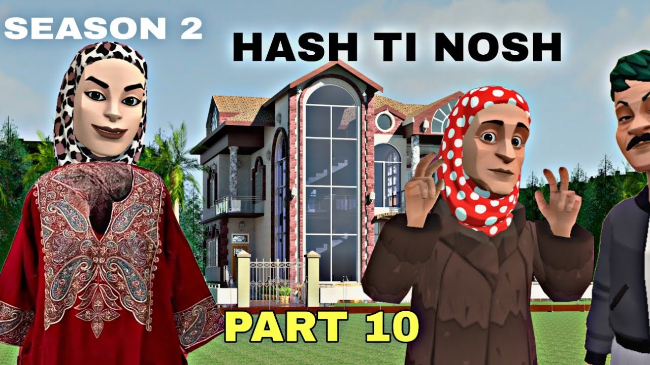 Trosh Hash ti nosh | Kashmiri Drama | kashmir cartoon| cartoon kashmiri ...
