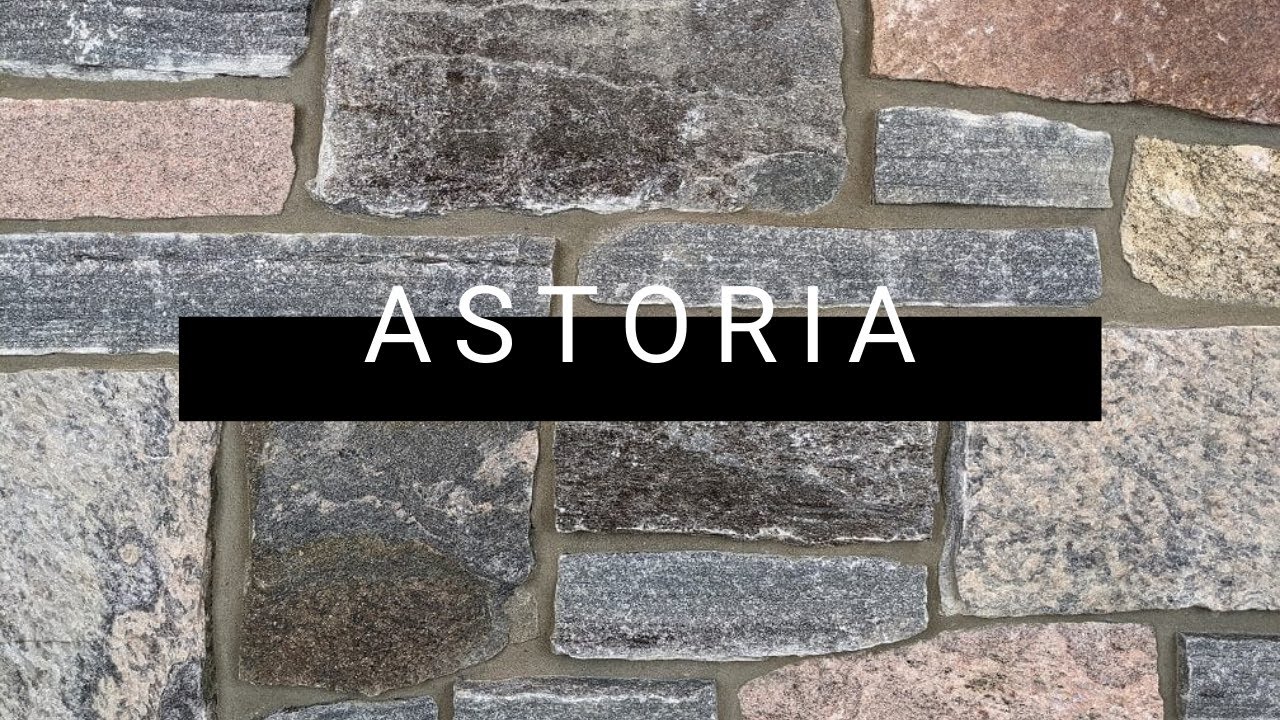 Astoria Natural Granite Thin Stone Veneer - YouTube