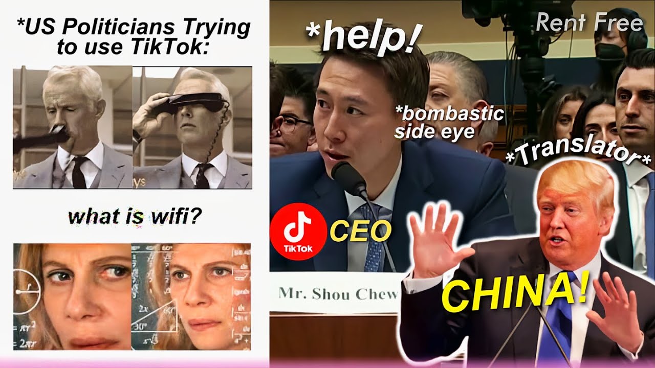 TikTok Ban Congress Hearing with Donald Trump as the Translator🤣 - YouTube