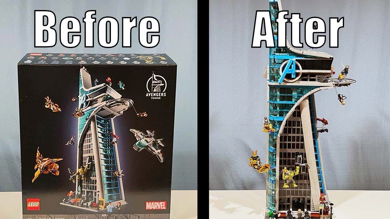 Lego Avengers Tower Speed Build & Review! - YouTube