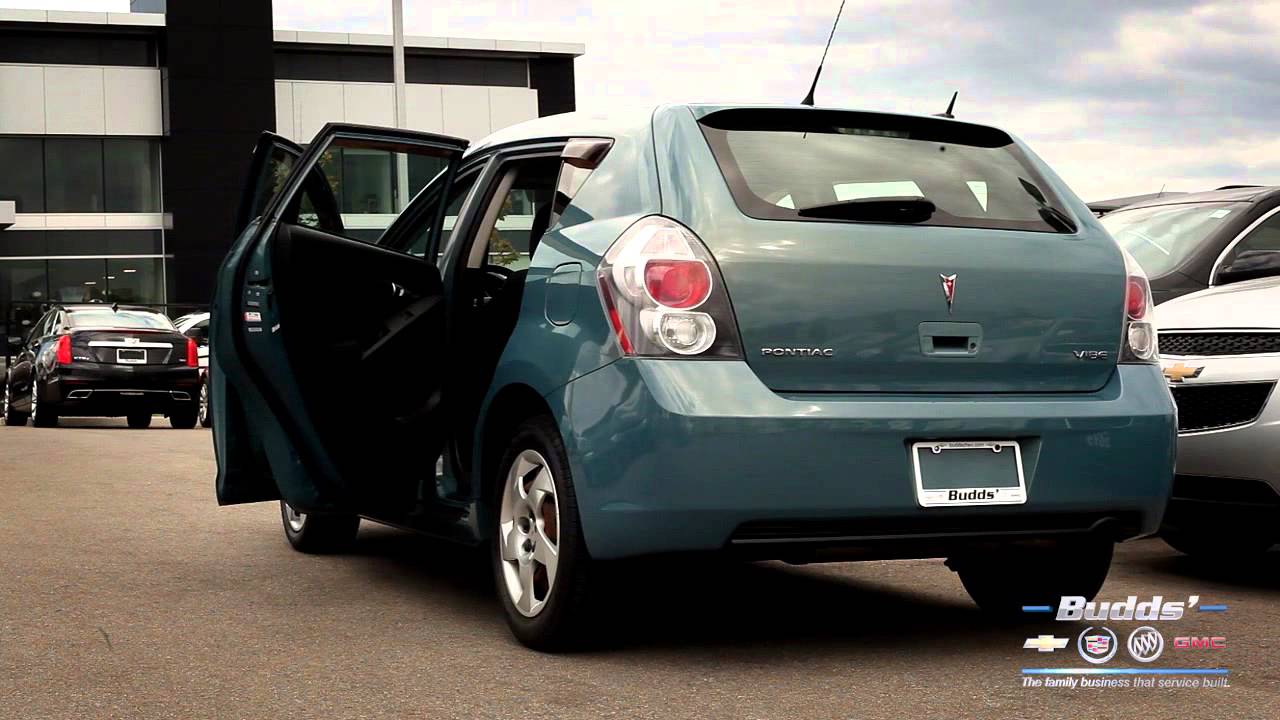 2009 Pontiac Vibe 4D Hatchback Budds' Chevrolet Cadillac Buick GMC ...