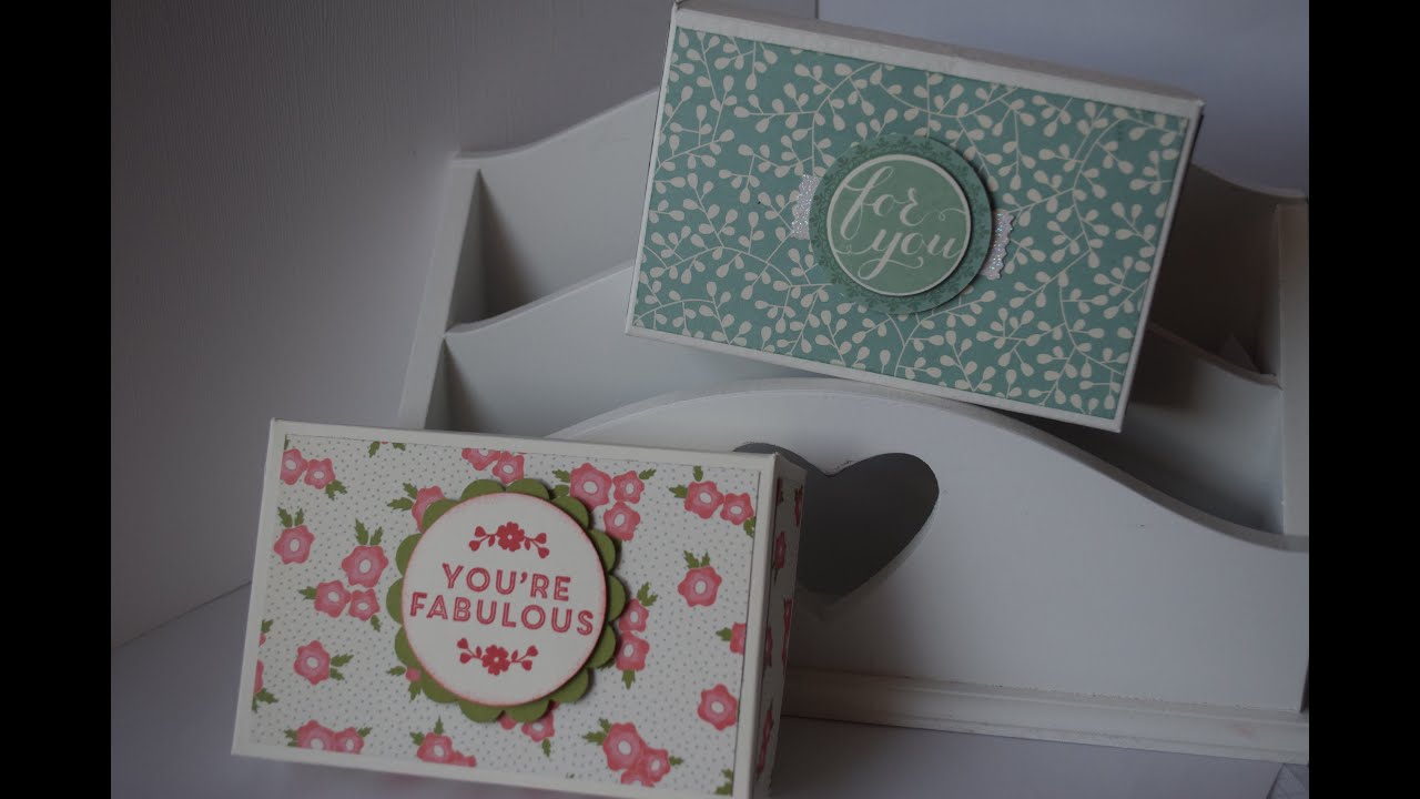 Box for A7 Cards - YouTube