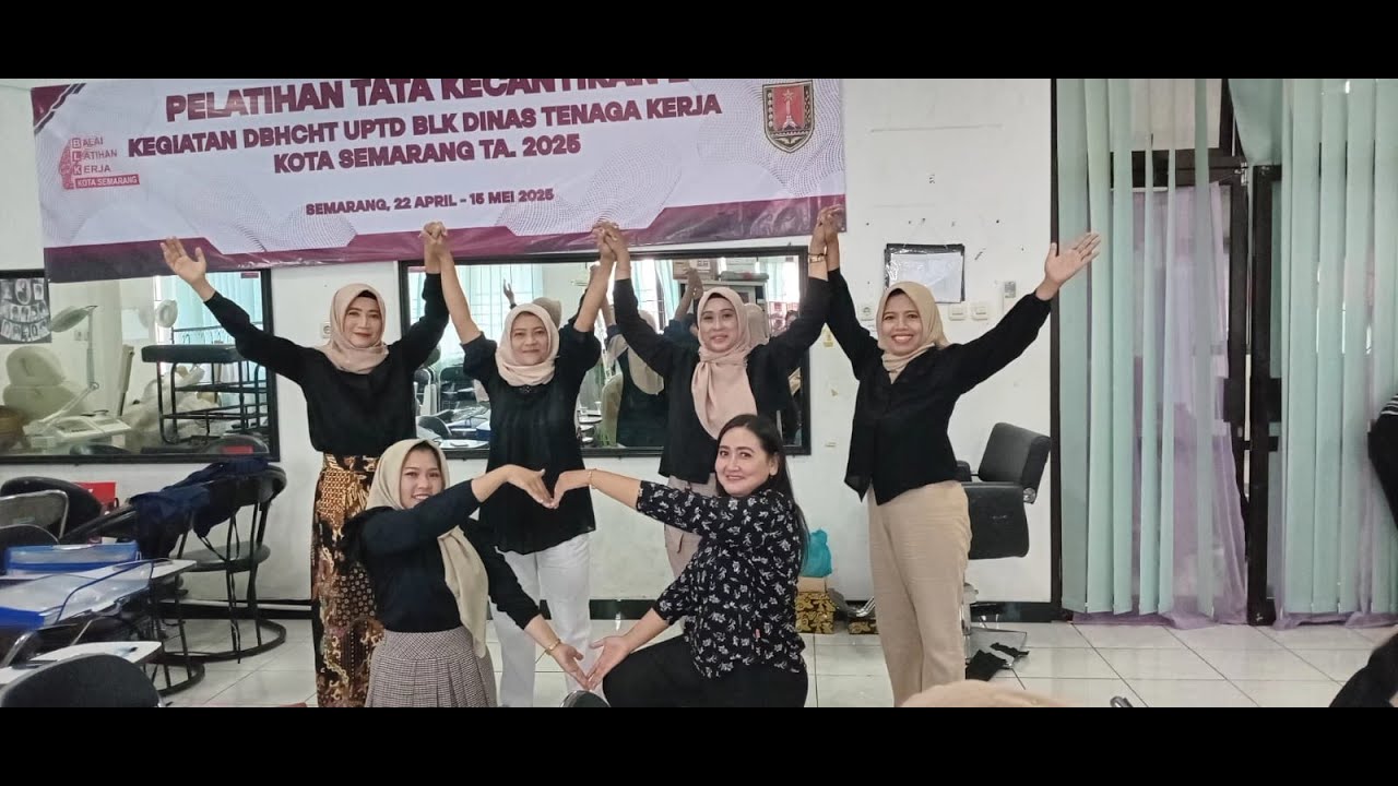 HARI KE 5 PELATIHAN TATA KECANTIKAN BERSAMA UPT BLK KOTA SEMARANG TAHUN ...