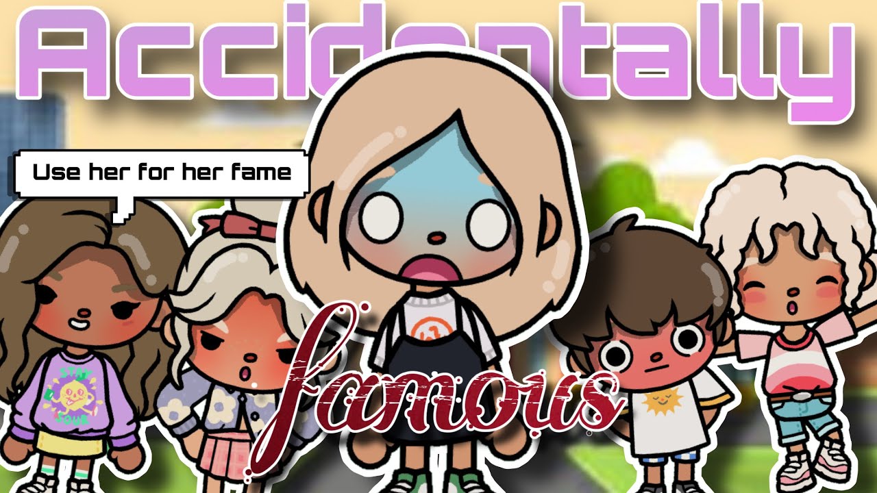 Accidentally famous 💗 mini movie 💗 WITH VOICES 💗 Toca Shimmer - YouTube