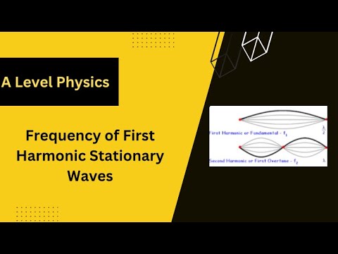 Frequency of First Harmonic Stationary Waves- A Level Physics - YouTube