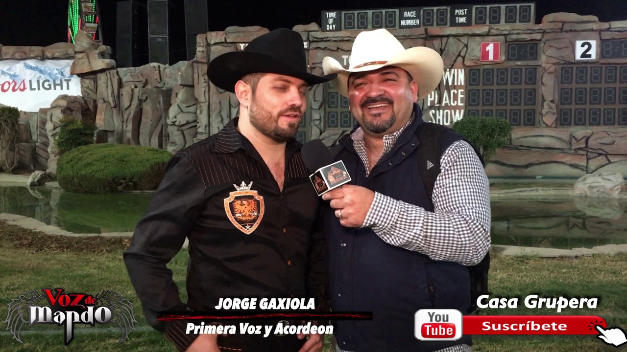 Casa Grupera VOZ DE MANDO ️ ENTREVISTA A JORGE GAXIOLA - YouTube