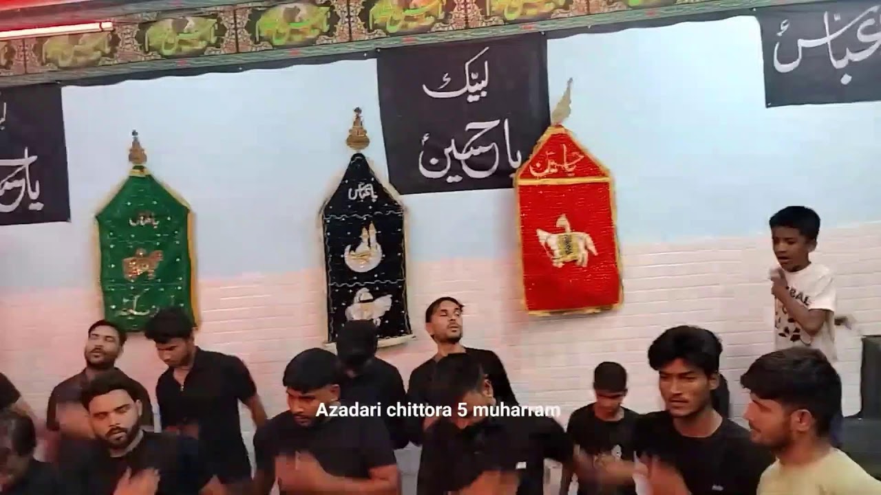 5 muharram majlis || molana sharar naqvi || azadari chitora - YouTube