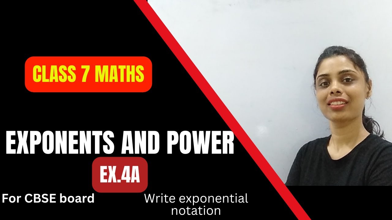 Class 7th Maths | Exponents and Powers | Collins Perfect Maths - YouTube