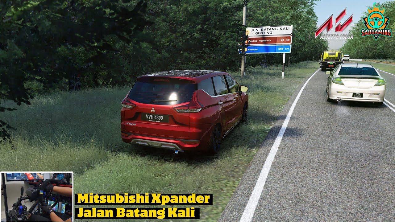Mitsubishi Xpander mod in Assetto Corsa simulator game - YouTube