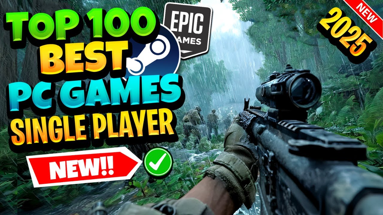 100 AMAZING STORY Games You Can Play RIGHT NOW in 2025! (PC) - YouTube