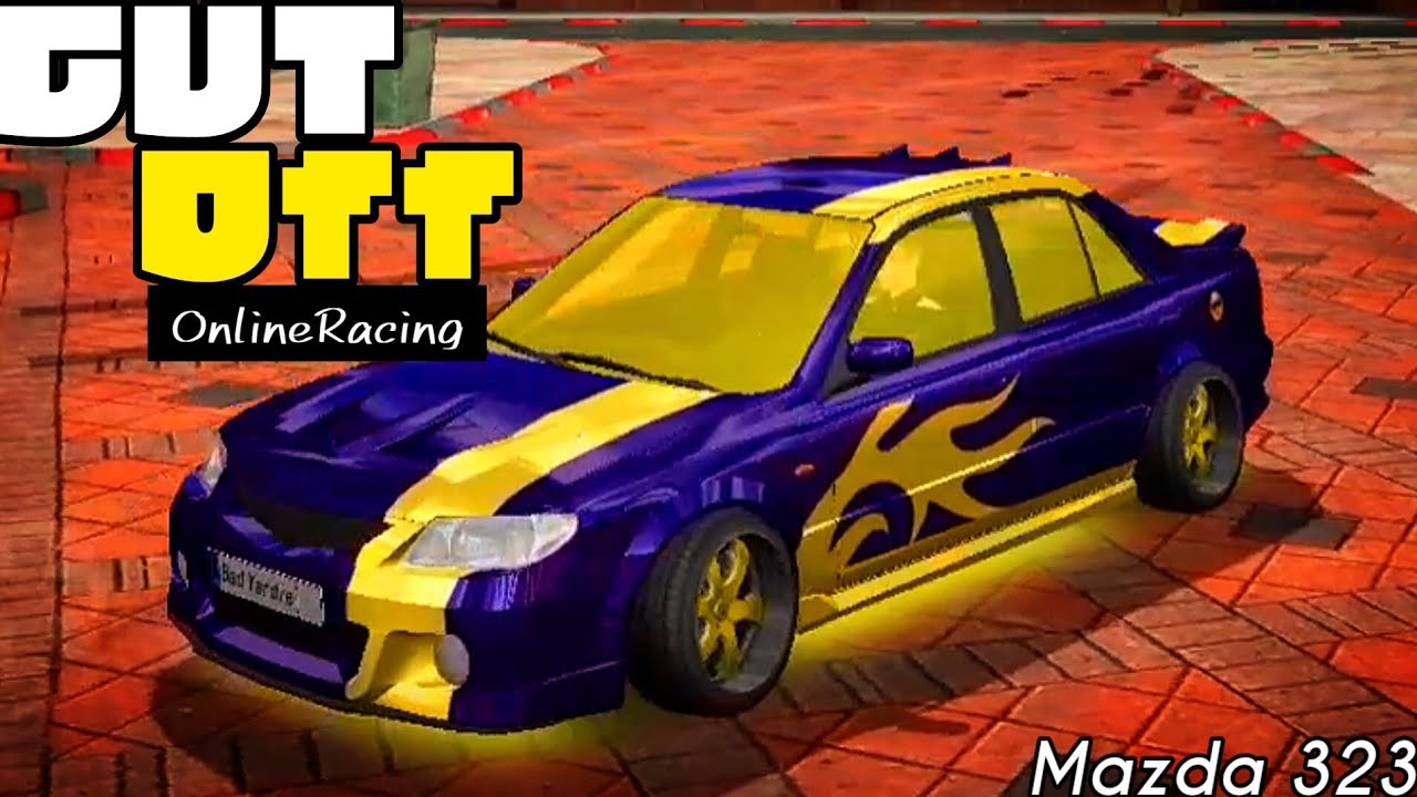 Customized Mazda 323 || Cut Off Online Racing - YouTube