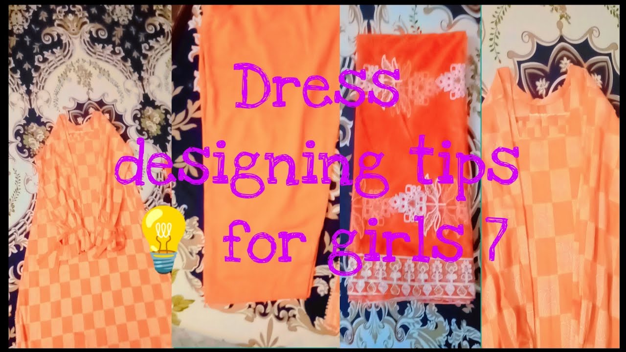 #Simple dress designing tips || #dress designing tips - YouTube