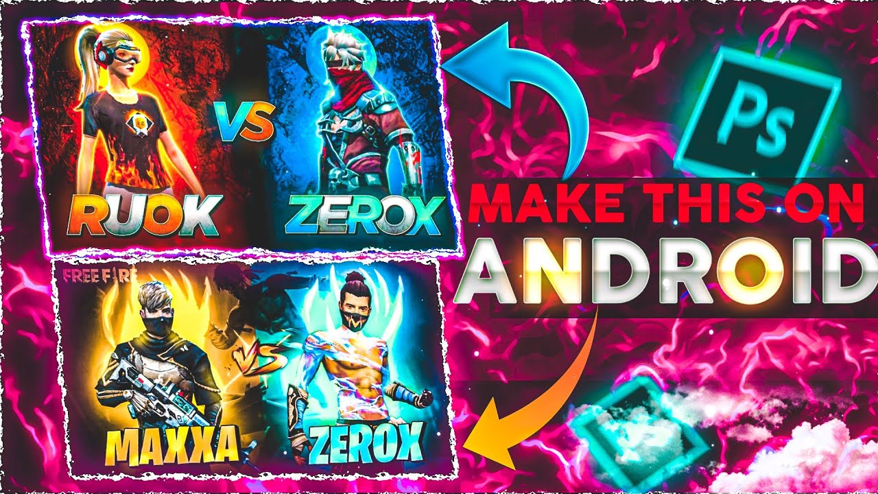 How To Make Thumbnail Like Xerox FF | Zerox FF VS Ruok FF | Zerox FF ...