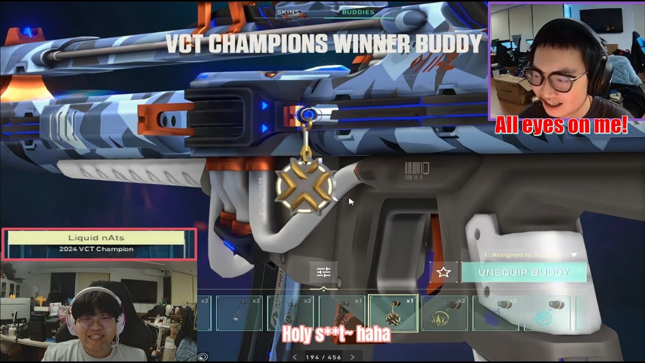 Chichoo: nAts has a Grand Slam now....EDG Flex Valorant Champions 2024 ...