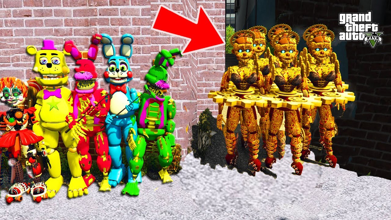 HOW BABY IS STOLENED BY Clockwork Ballora! BONNIE GREEN IS SHOCKED! GT ...