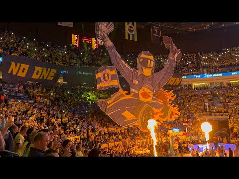 FENERBAHÇE BEKO VS MONACO THY EUROLEAGUE PLAYOFF 3.MAÇI FORMULA 1 KOREOGRAFİ/CHOREOGRAPHY