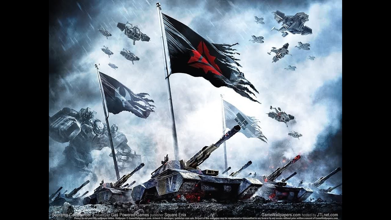 Supreme Commander 2 Soundtrack - Main Menu Theme w/ Trailer - YouTube