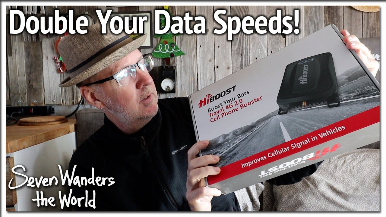 Double Data Speeds with HiBoost Travel 4G Cell Booster E577 - YouTube