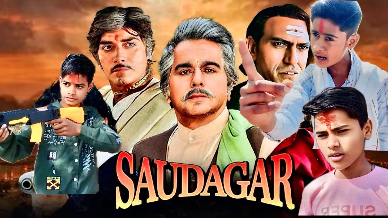 Saudagar (1991) | Rajkumar | Dilip Kumar | Rajkumar & Dilip Kumar Best ...