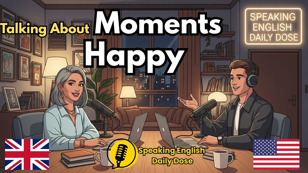 How to Talk About Your Happy Moments in English | English Conversation ...
