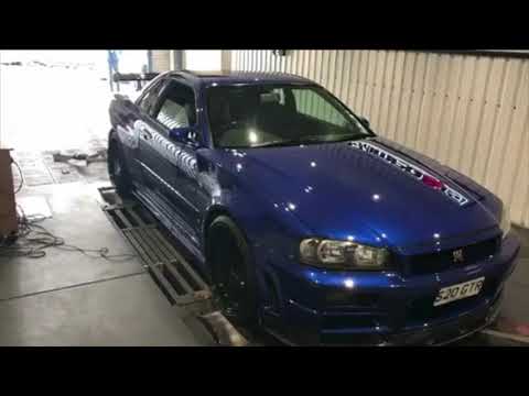 Nissan Skyline GT-R R34 Single Turbo - 1000HP - PPG Sequential Gearbox ...