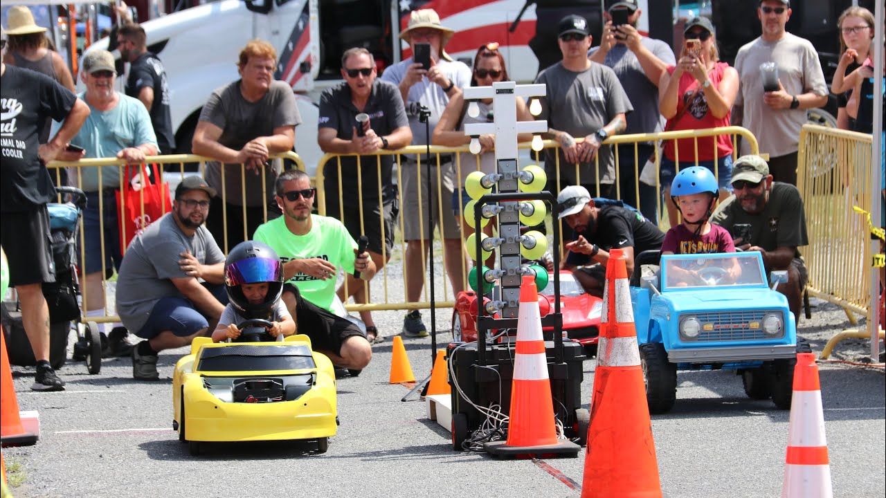 Power Wheels Drag Racing at Carlisle Truck Nationals - YouTube