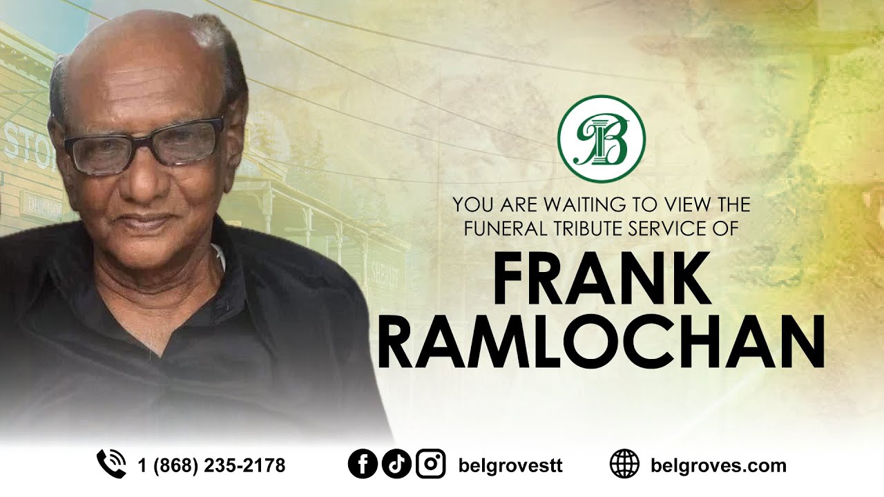 Frank Ramlochan Tribute Service - YouTube