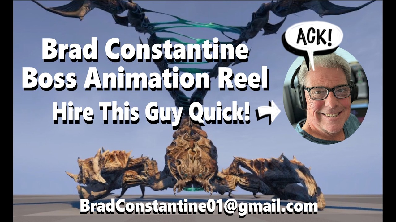 Brad Constantine Boss Animation Reel - YouTube