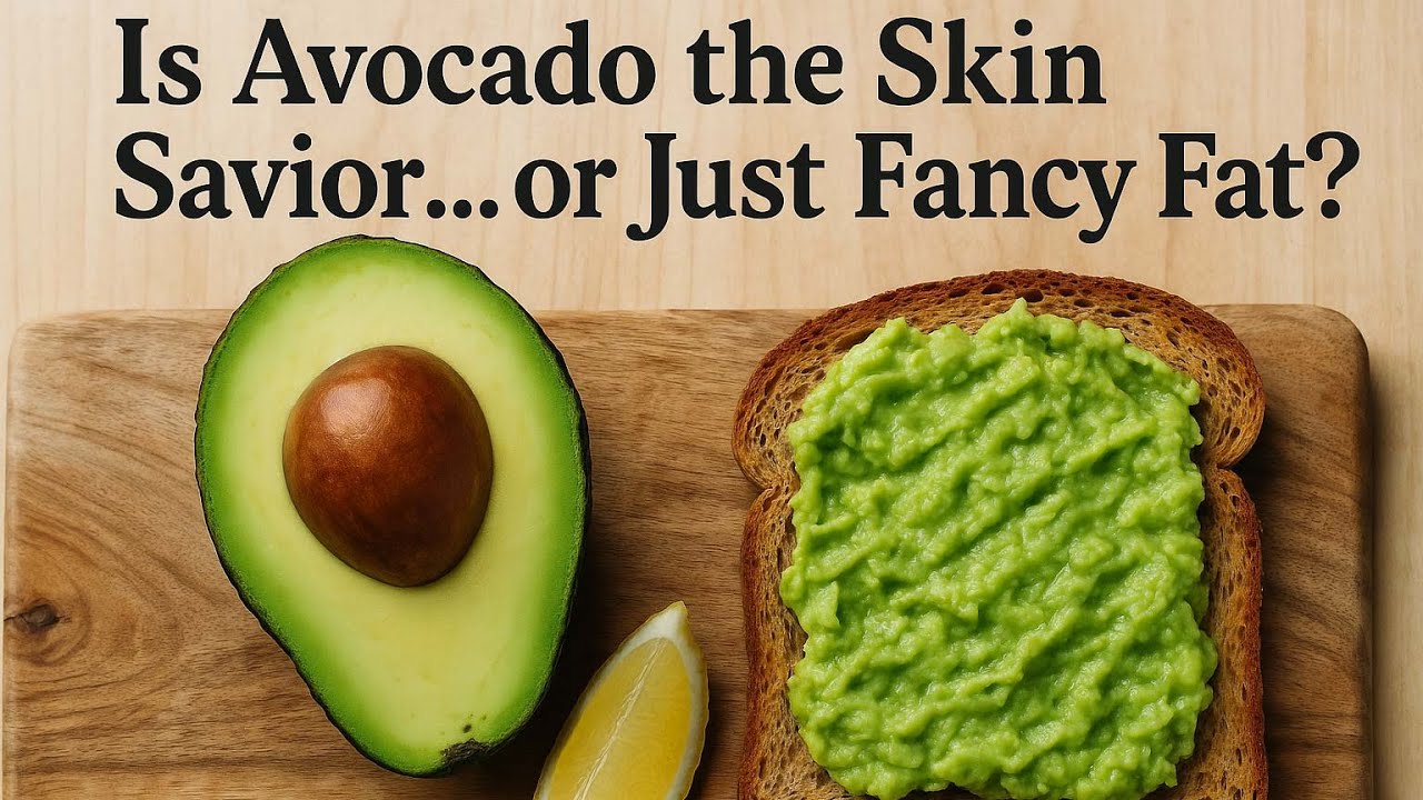 Glow Up or Grease Out? The Avocado Skin Dilemma - YouTube
