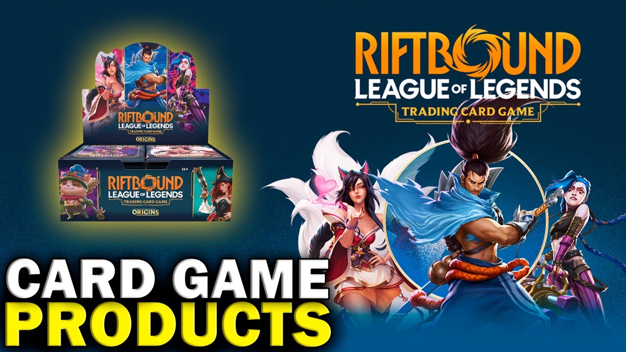 NEW Game Riftbound - Products, Price & Date - League of Legends Card ...
