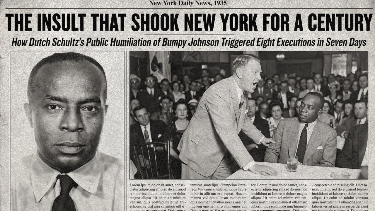 1935 News Dutch Schultz's Racist Tirade Against Bumpy Johnson — His ...