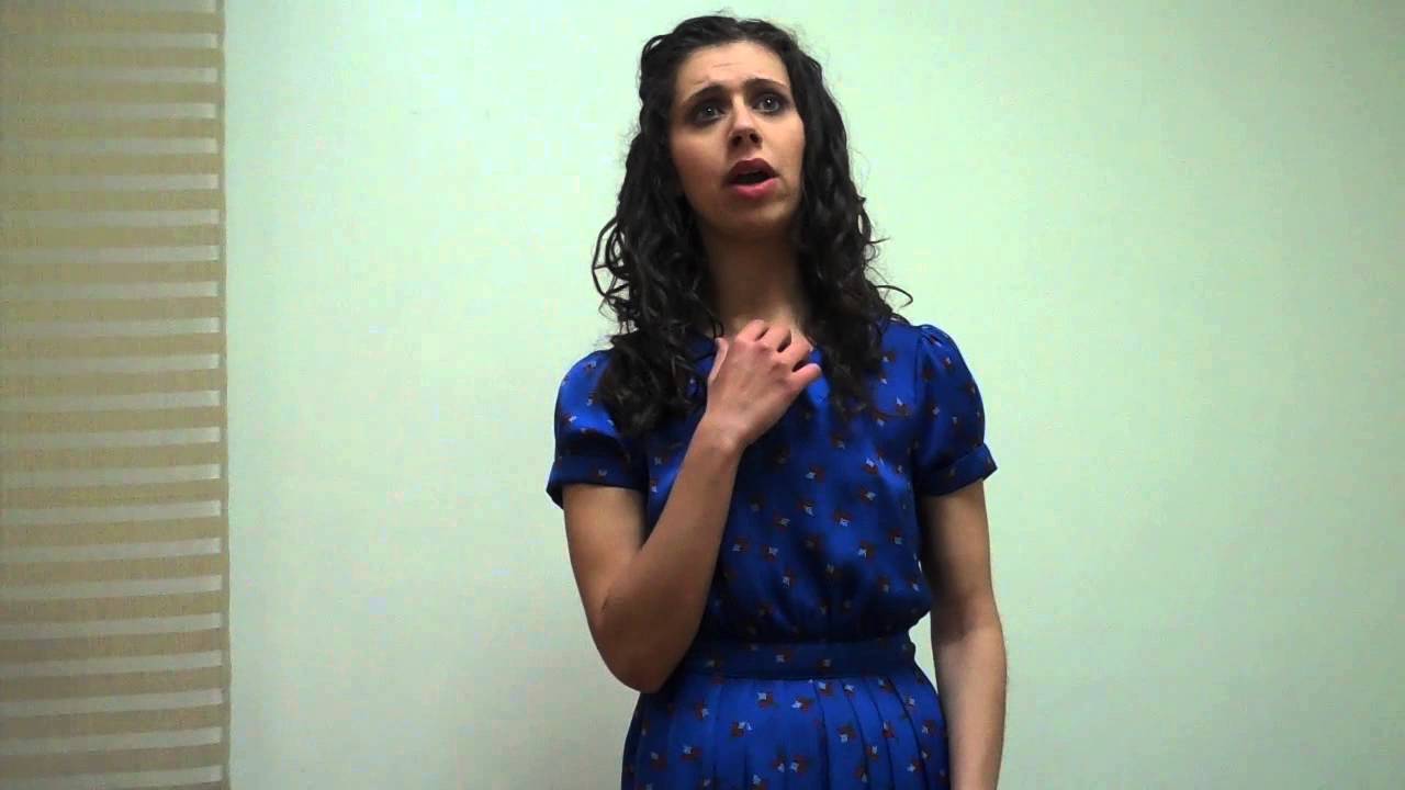 Elizabeth Ann Flemming - Audition "Cain't Say No" - YouTube
