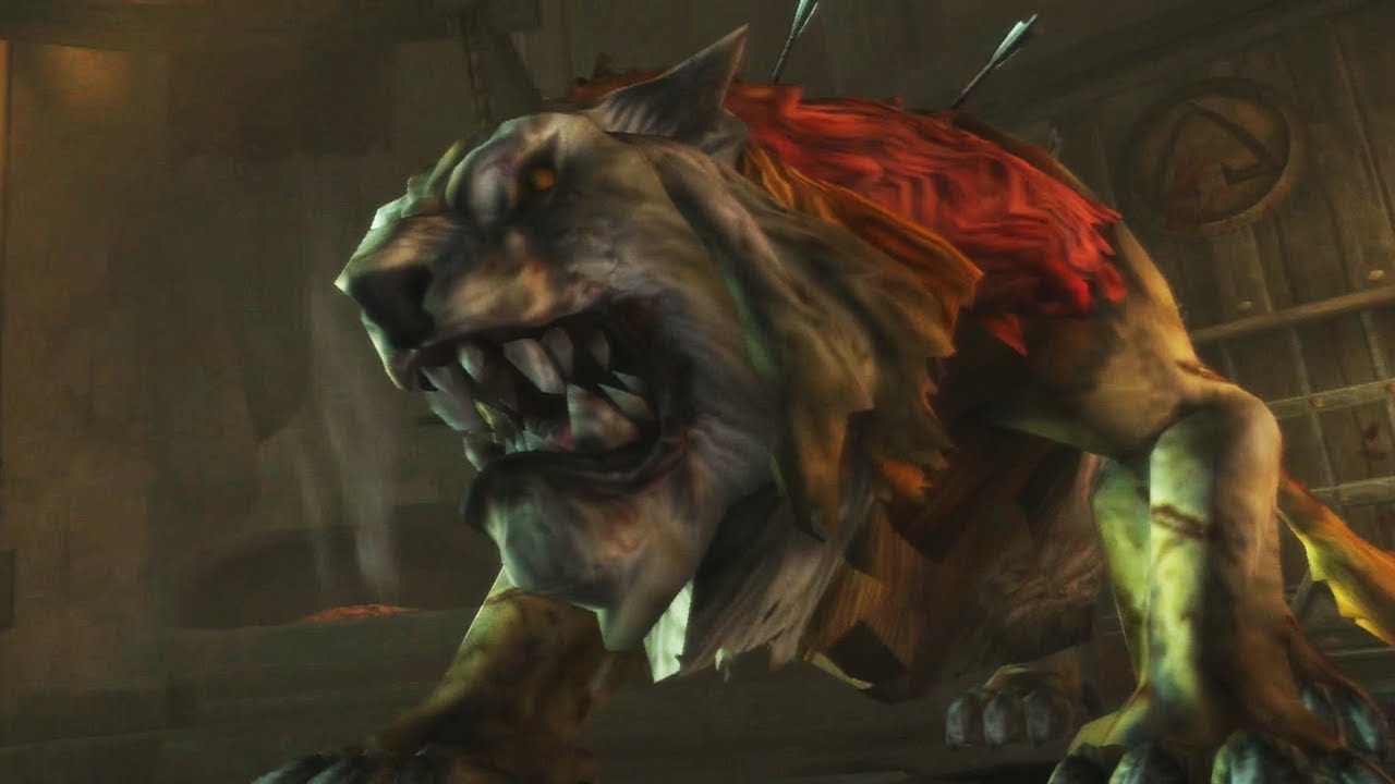 God of War Ghost of Sparta - Piraeus Lion Boss Fight - YouTube