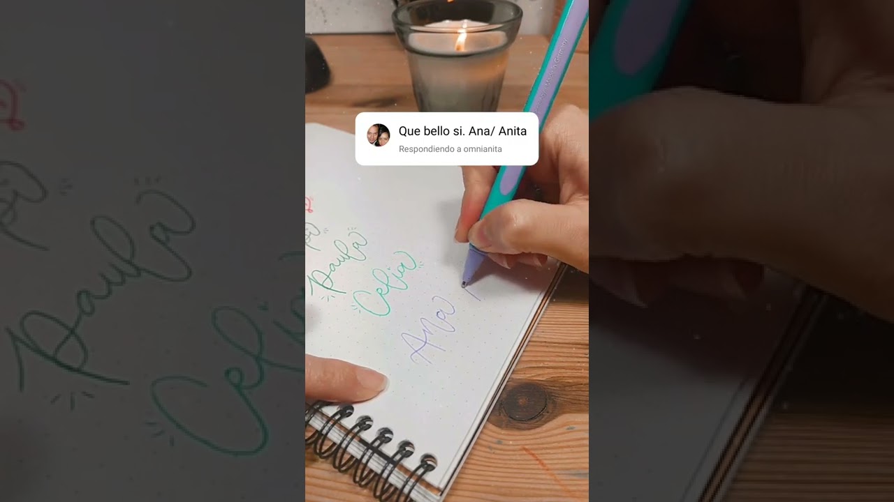 Ana - Anita - Dibujo tu nombre con #lettering - YouTube