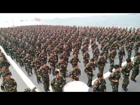 Siswa Dikmaba TNI-AL 42/2 Ta.2022 Laksanakan Latek Berlayar Di KRI Like ...