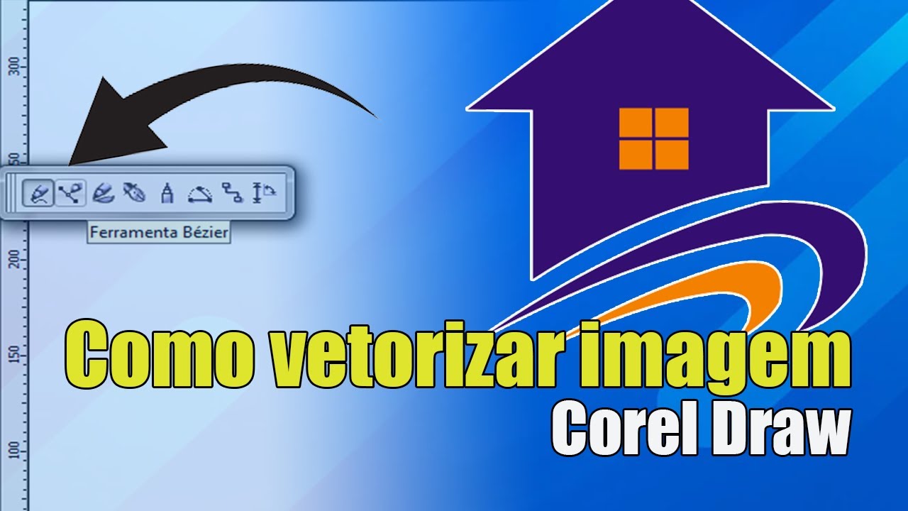 Como vetorizar uma imagem | Márcio Alfredo Designer - YouTube