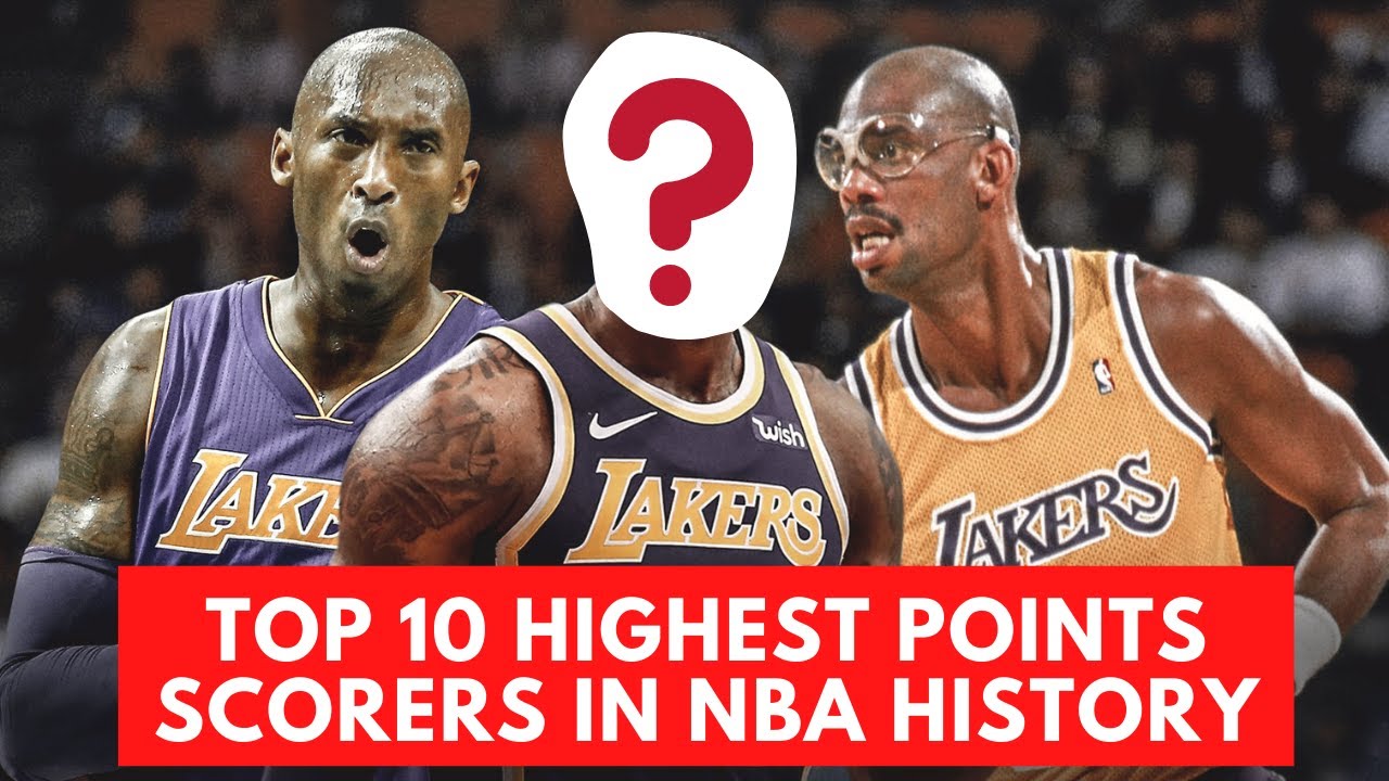 Top 10 Highest Points Scorers In NBA History | NBA Career Point Leaders ...