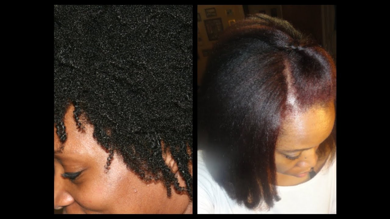 135 - Fried and Dyed - Flat ironed and dyed my natural hair (Type 4 ...