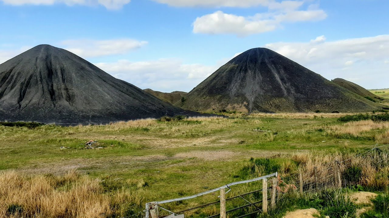 Mine heap 🗻 Hałda kopalniana - YouTube