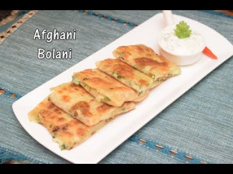 Potato Bolani Recipe | Afghani Bolani | Potato stuffed flat bread ...