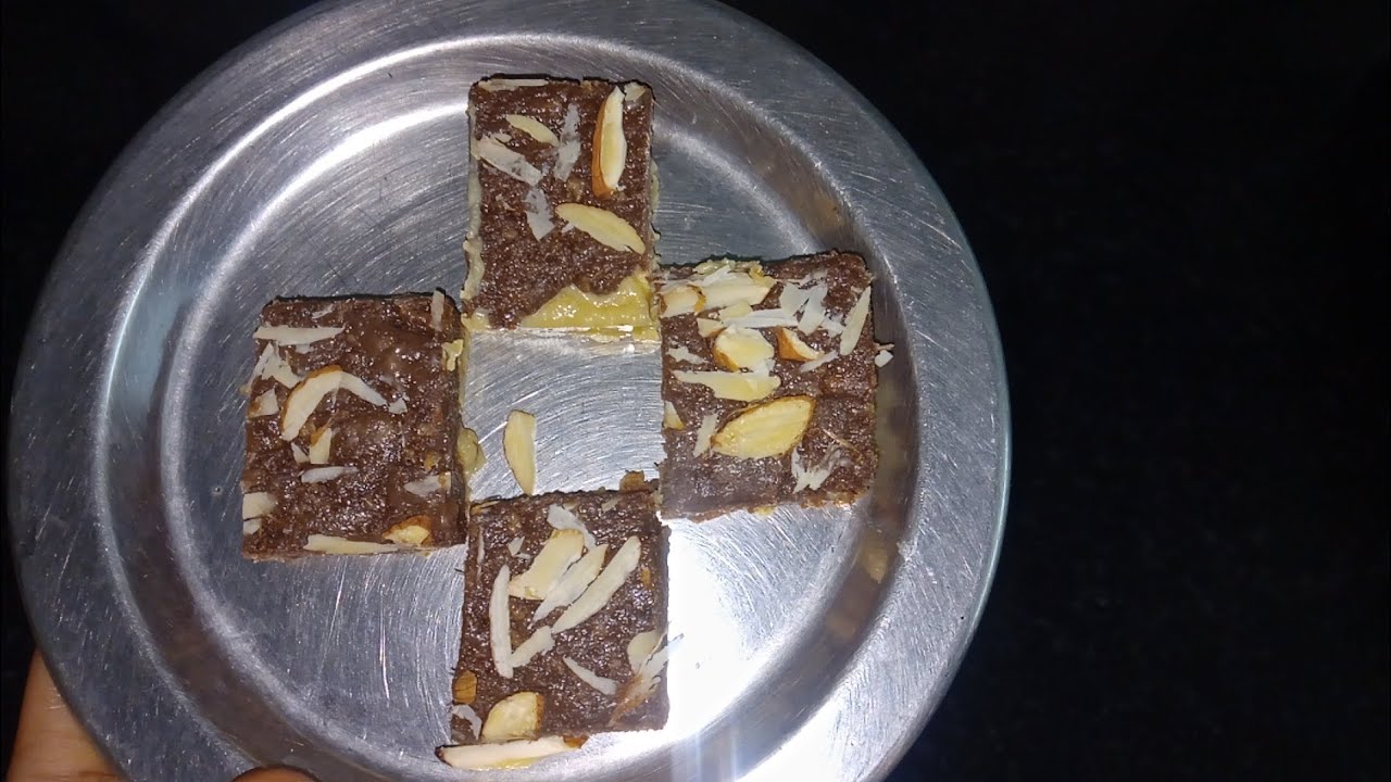jaggery milk sweet/chocolate milk sweet using jaggery - YouTube